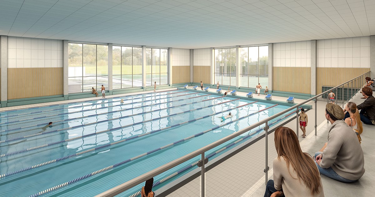 Bilder för nedladdning: Simhall och fotbollsarena, Landskrona | skanska.se