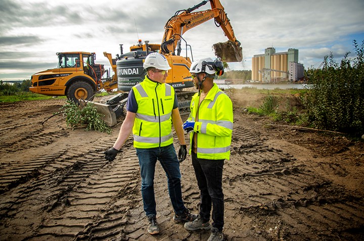 Egenutvecklad app styr saneringsarbetet vid Igelsta strand | skanska.se