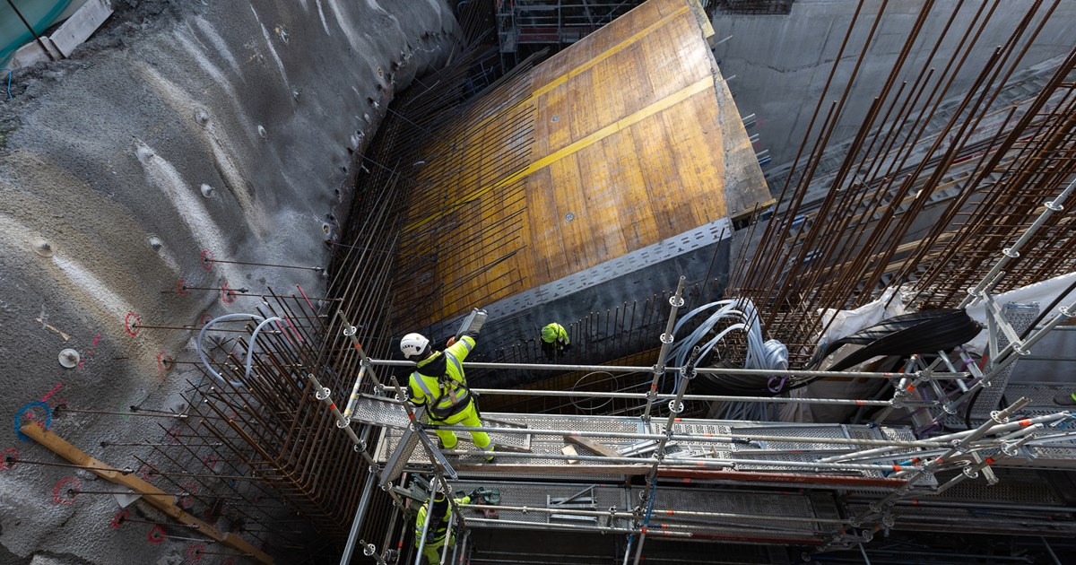 Landets längsta rulltrappa finns snart i Nacka | skanska.se