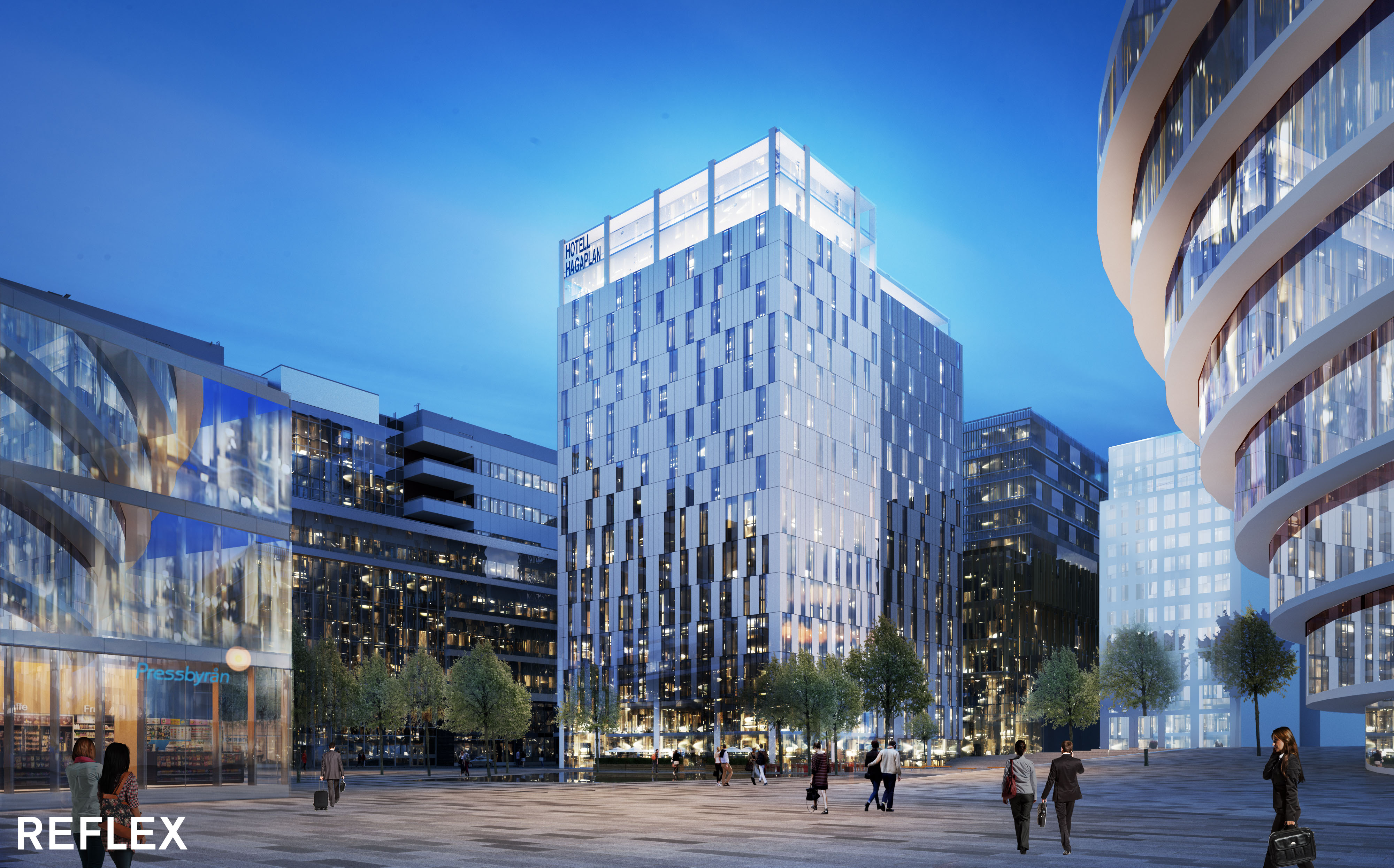 Elite Hotel Carolina Tower, Solna | skanska.se